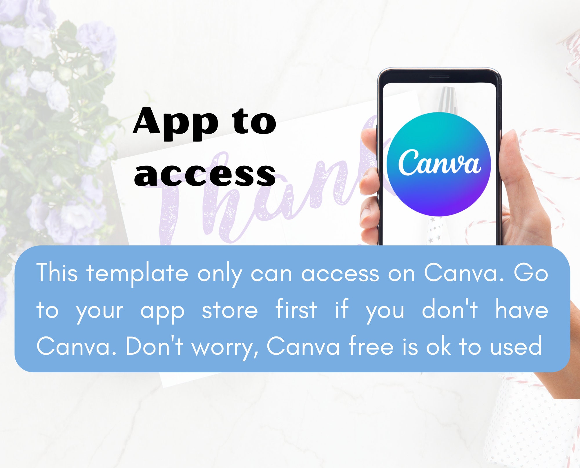 Editable Name Card Template - Sarah Edition - Etsy