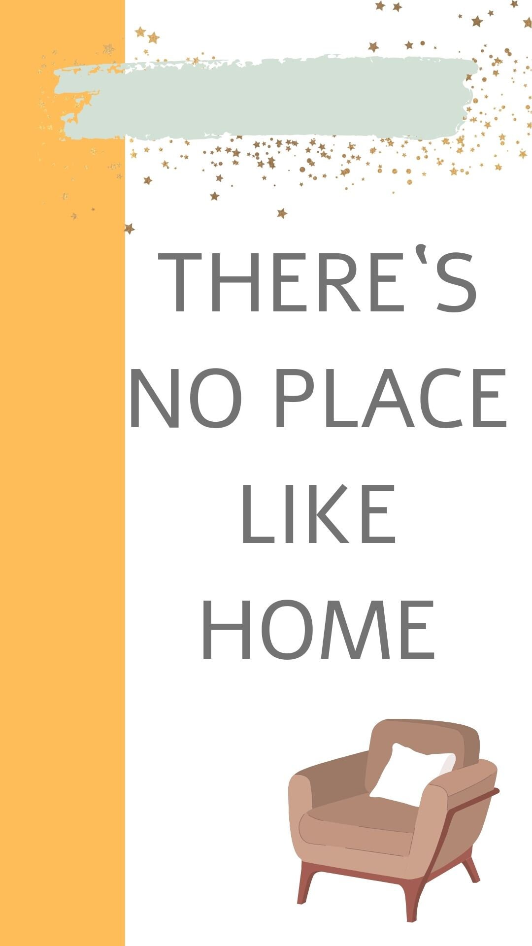 There is No Place Like Home Printable EDITABLE - Etsy