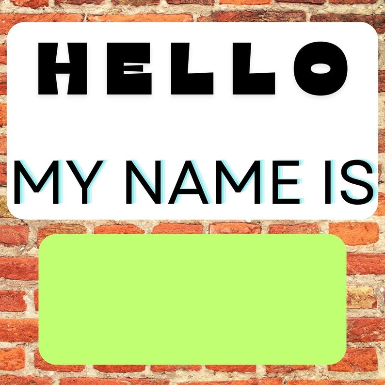 Hello My Name is Baby SVG, Newborn SVG & EPS File, Cute Baby Shower ...
