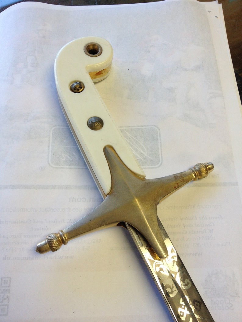 USMC Mameluke Replica Plastic Sword Grips pair - Etsy