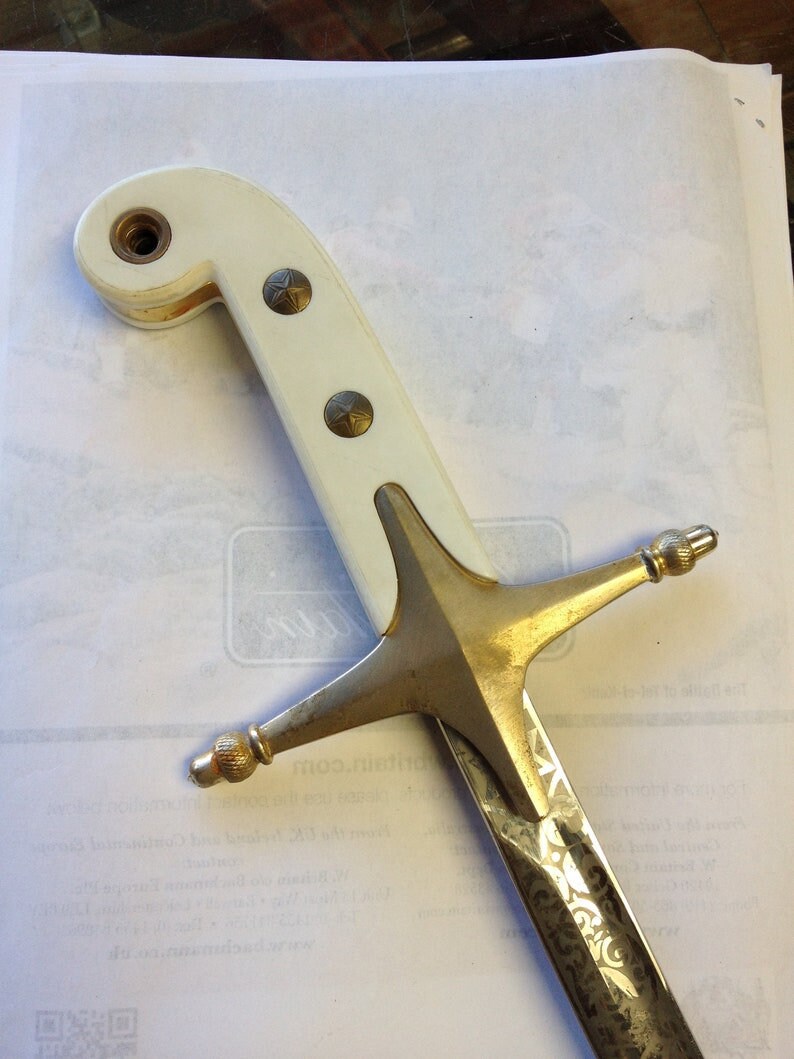 USMC Mameluke Replica Plastic Sword Grips pair - Etsy