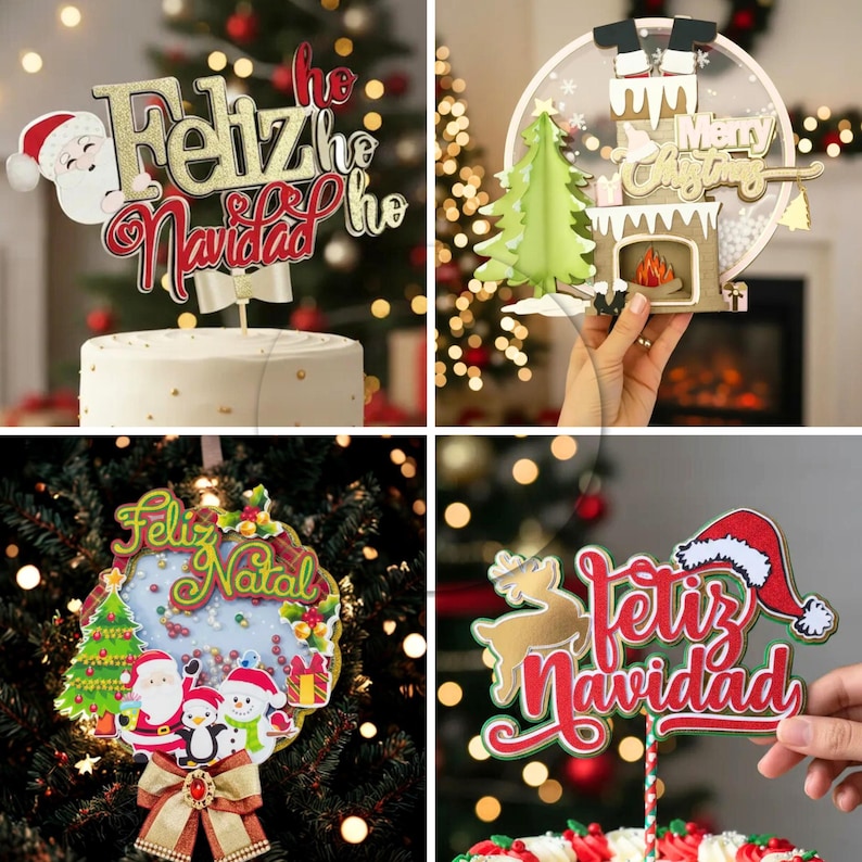 200 3D Cake Topper Templates SVG Files for Cricut and Silhouette - Etsy