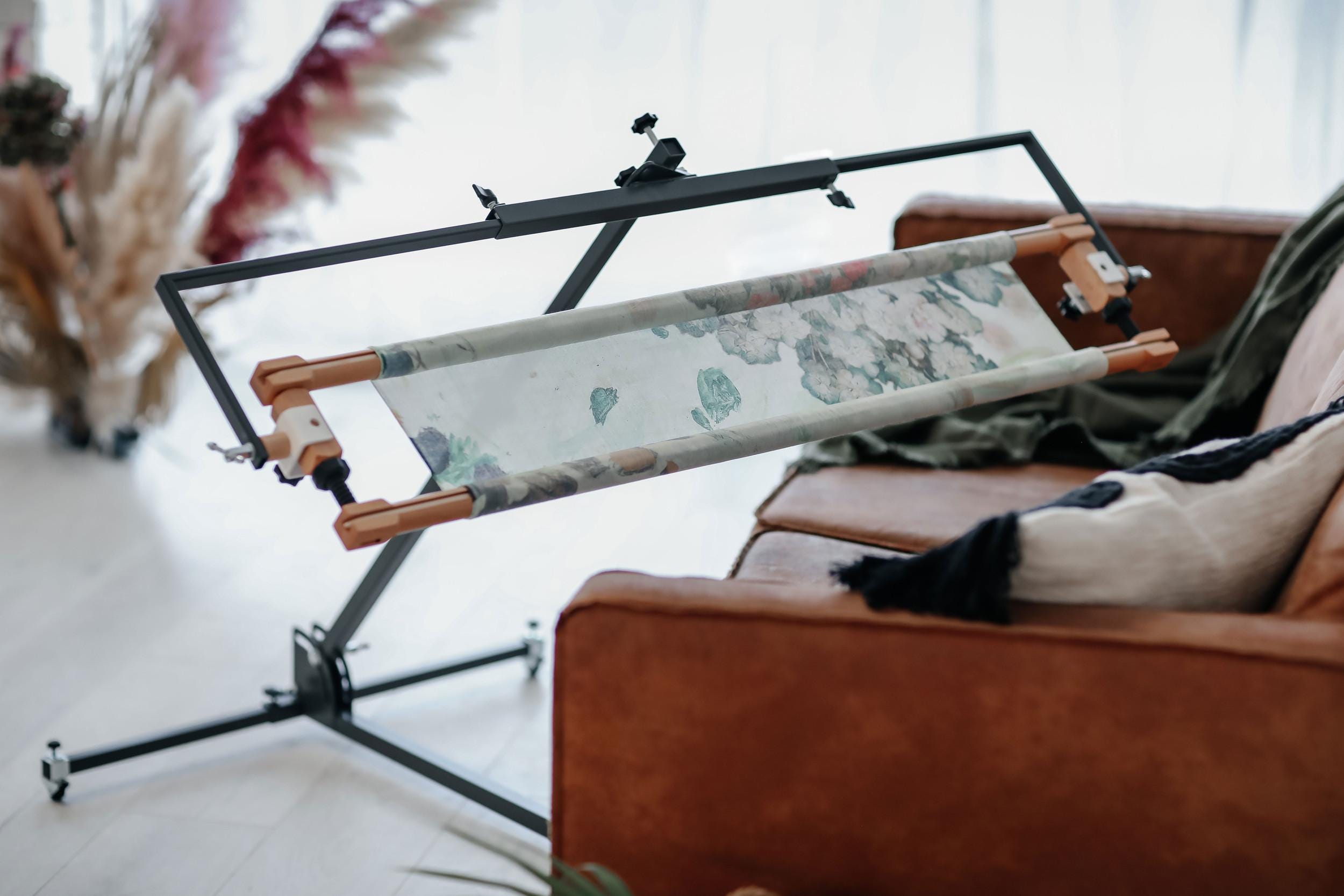 Embroidery Frame Stand for Cross-stitch by Omanik Factory "monstrik" - Etsy