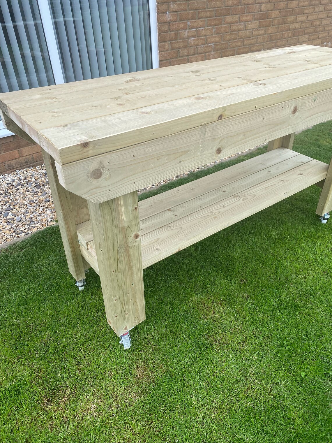 Heavy Duty Work Bench With Castors - Etsy