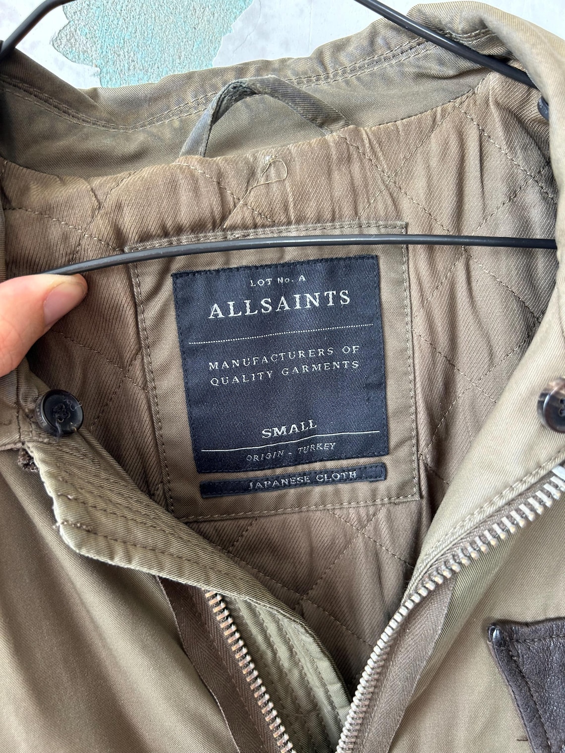 Vintage All Saints Bomber Jacket Mens Size S - Etsy