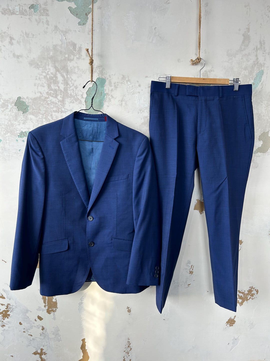 Men’s Ted Baker Elevated Pristine Wool 2 Piece Suit 38s 32 - Etsy