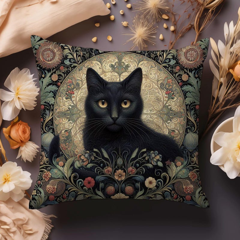 Morris Cat Cushions - Etsy UK