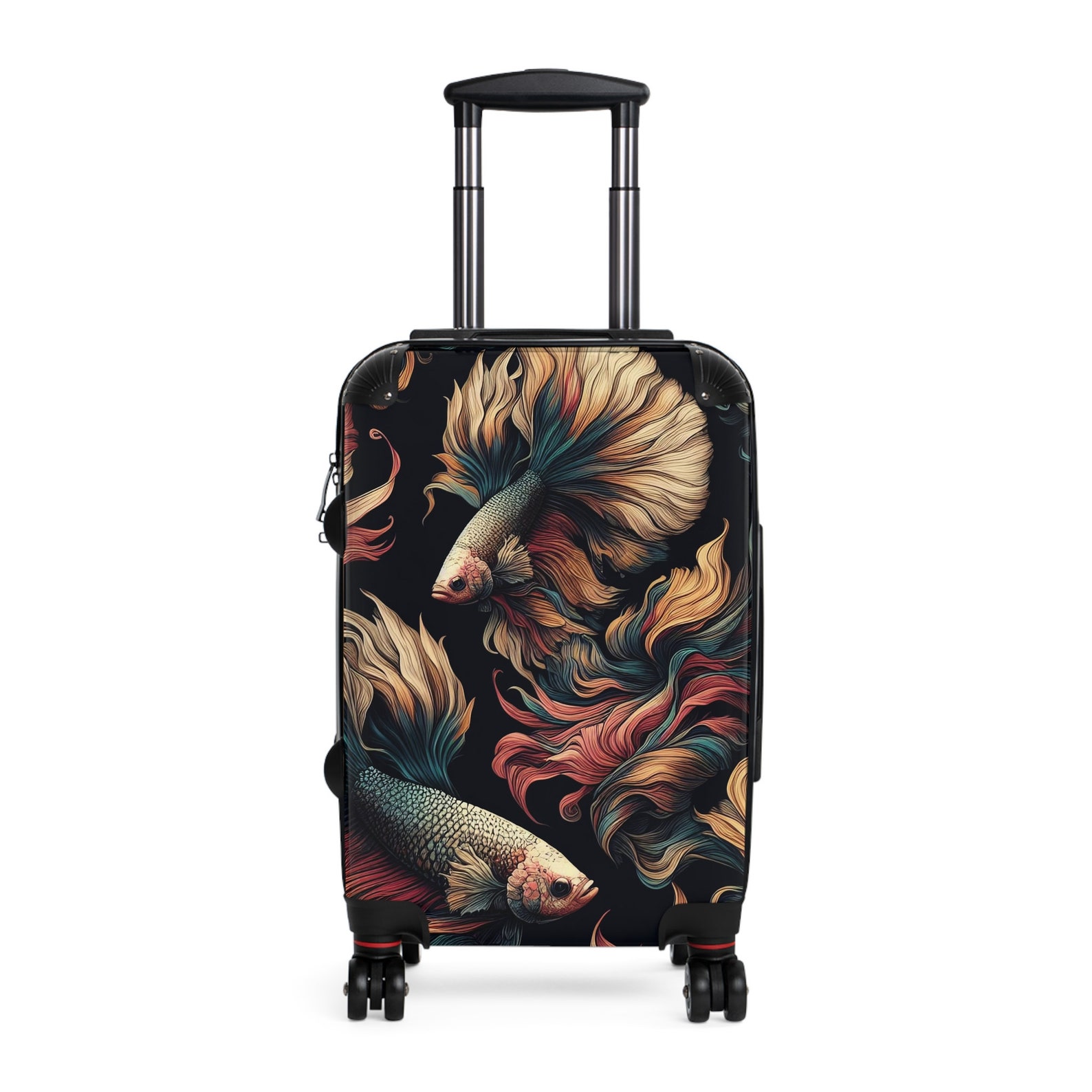 Betta Fish Suitcase Rolling Luggage Hard Shell Suitcase With Wheels ...