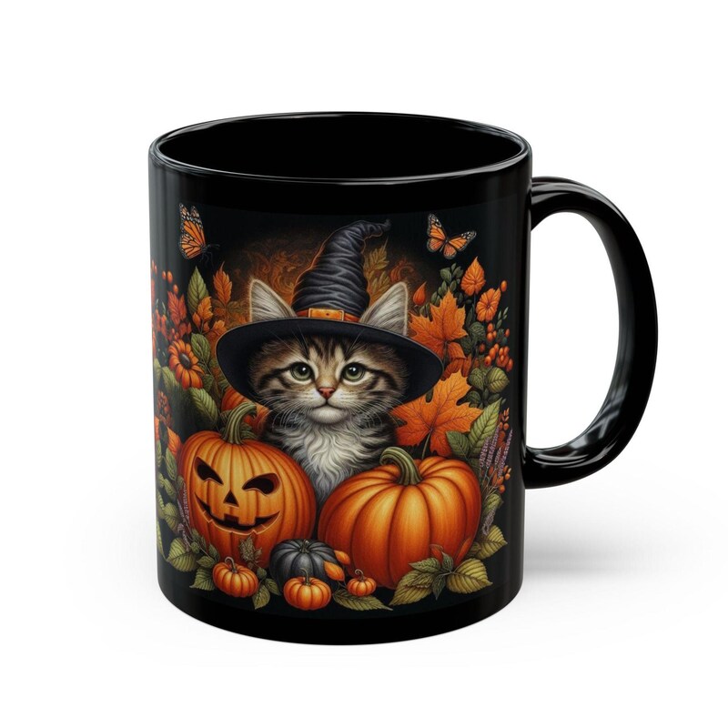 Halloween Mugs - Etsy