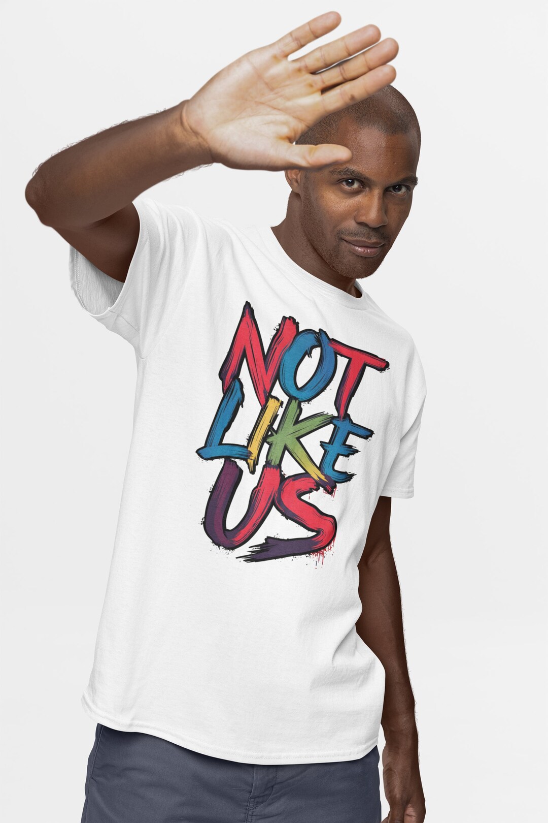 They Not Like Us T-shirt KDOT Graphic Tee Rap Battle Drake Urban Trendy ...