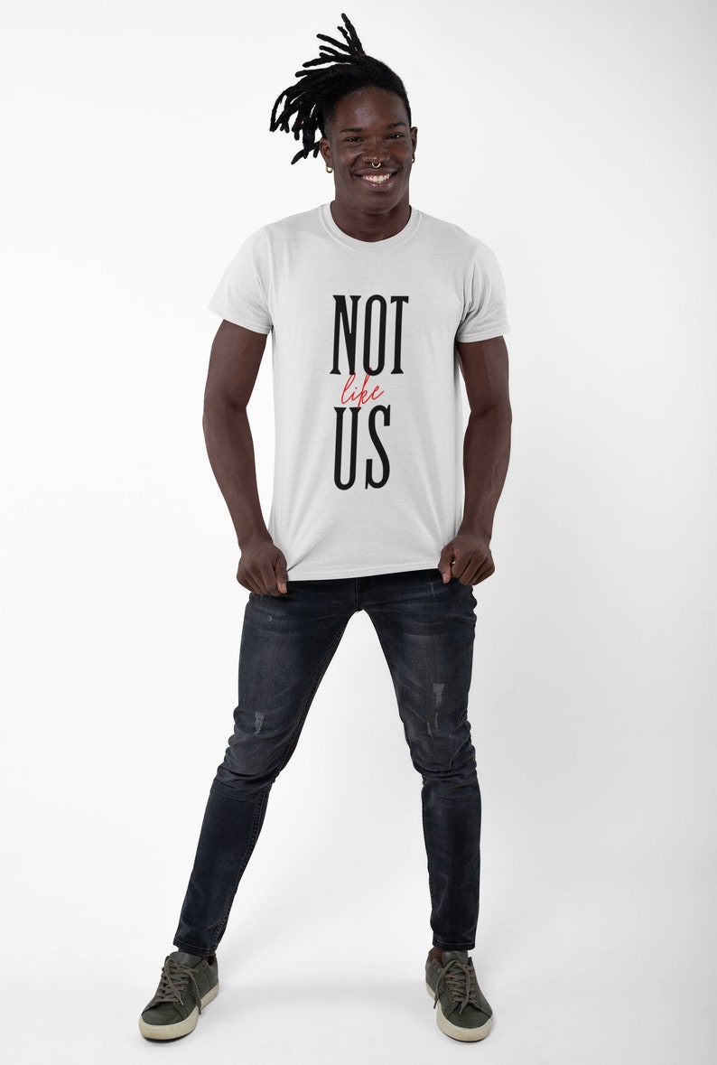 They Not Like Us T-shirt KDOT Graphic Tee Rap Battle Drake Urban Trendy ...