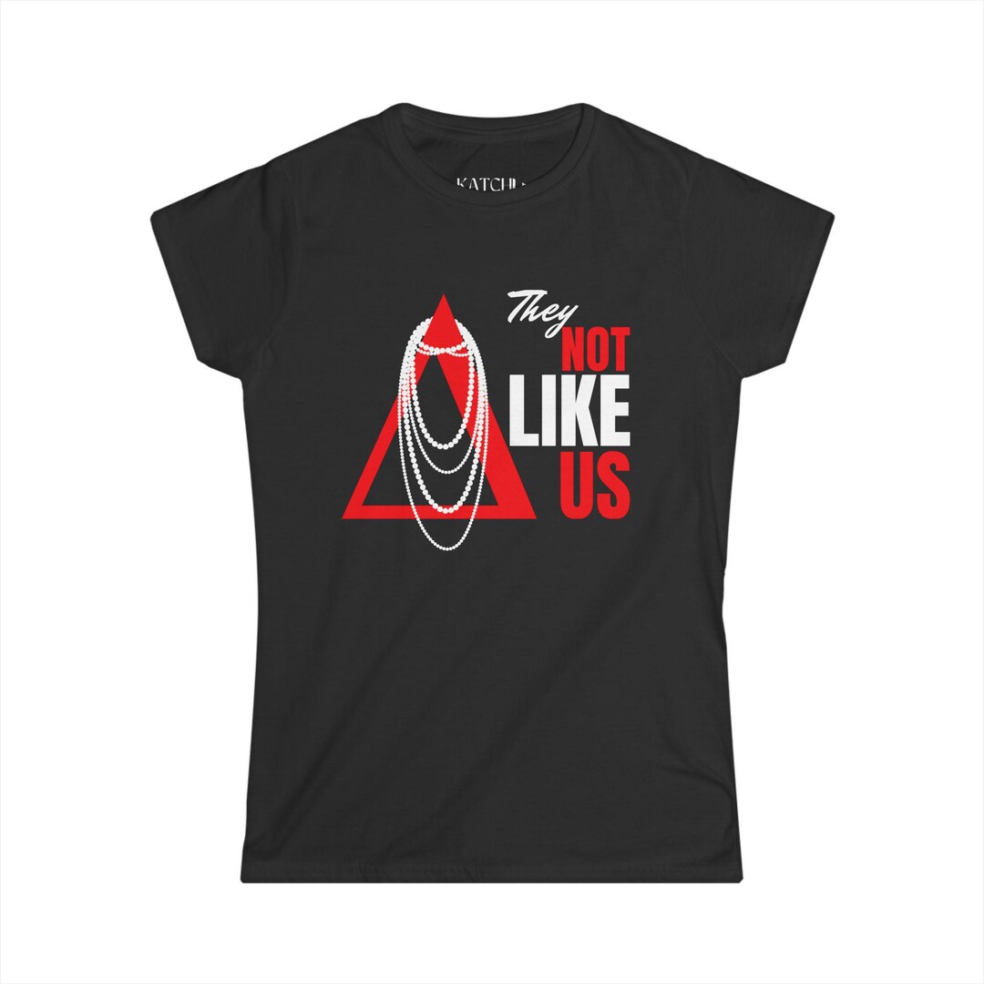 They Not Like Us Women's Softstyle Tee | Delta Sigma Theta Inspired | DST Tshirt - Etsy