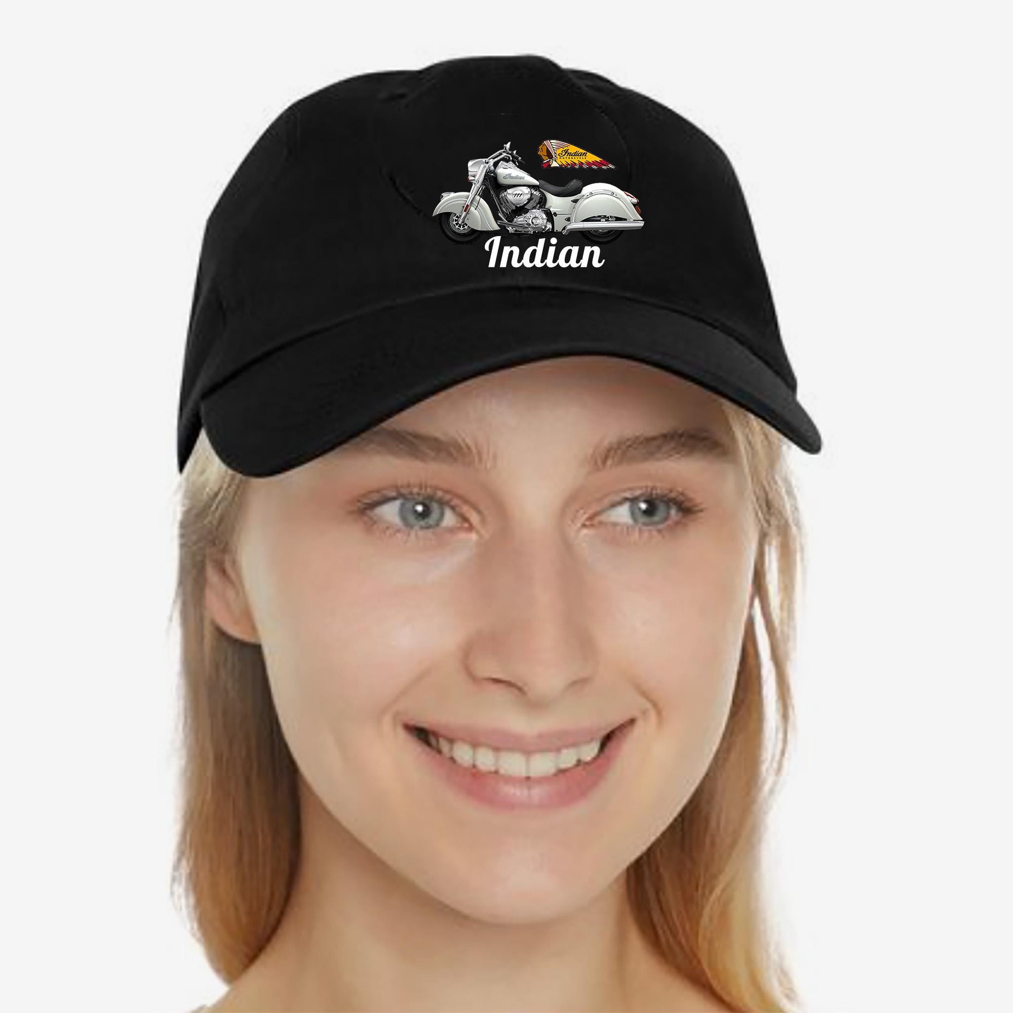 Indian Chief Vintage Motorcycle Baseball Cap Black - Etsy