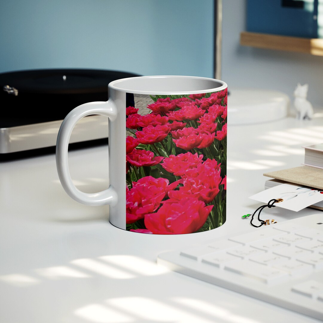 Tulips From Amsterdam Mug, Netherlands Travel Gift, Gift for Her ...