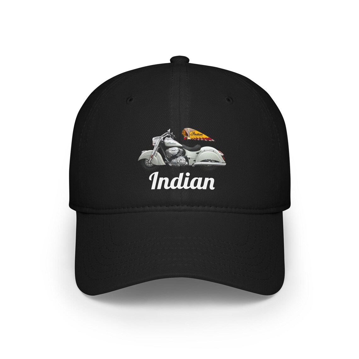 Indian Chief Vintage Motorcycle Baseball Cap Black - Etsy