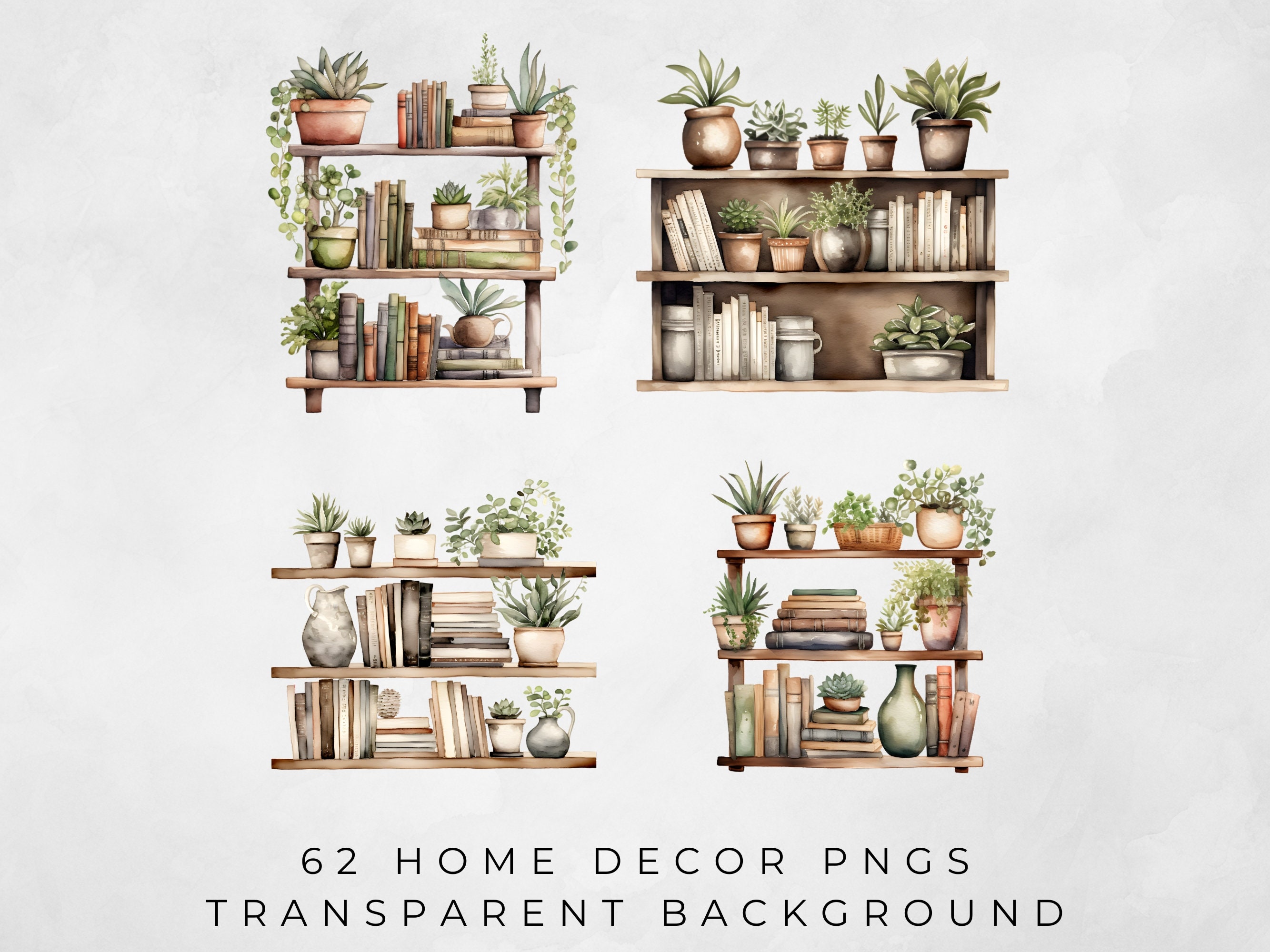 Home Decor Clipart,interior Clipart, House Decor Clipart, Design ...