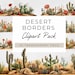 Desert Borders Clipart, Desert Landscape Clipart PNG, Desert Clipart ...