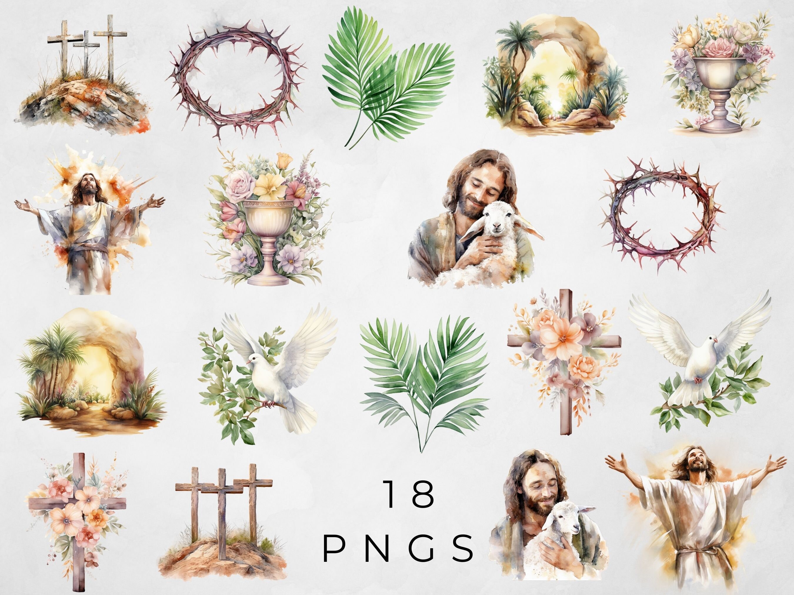 Christian Easter Clipart Religious Easter PNG, Easter Story Clipart ...