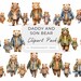 Watercolor Father's Day Clipart, Daddy and Son Clipart Png, Father and ...