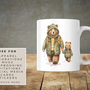 Watercolor Father's Day Clipart, Daddy and Son Clipart Png, Father and ...