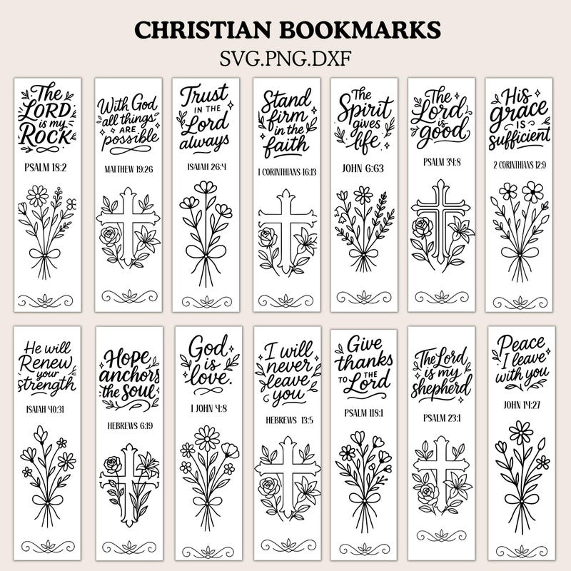 Bible Mark Svg - Etsy