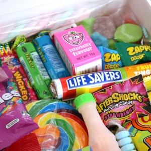 Rainbow Candy Gift Box | Mixed Colour Lolly Assortment | Bright Candy ...