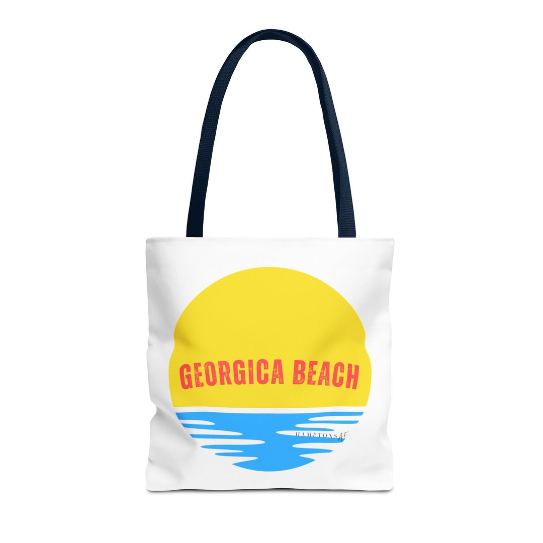 Georgica Beach Sun Logo Tote Bag - Etsy