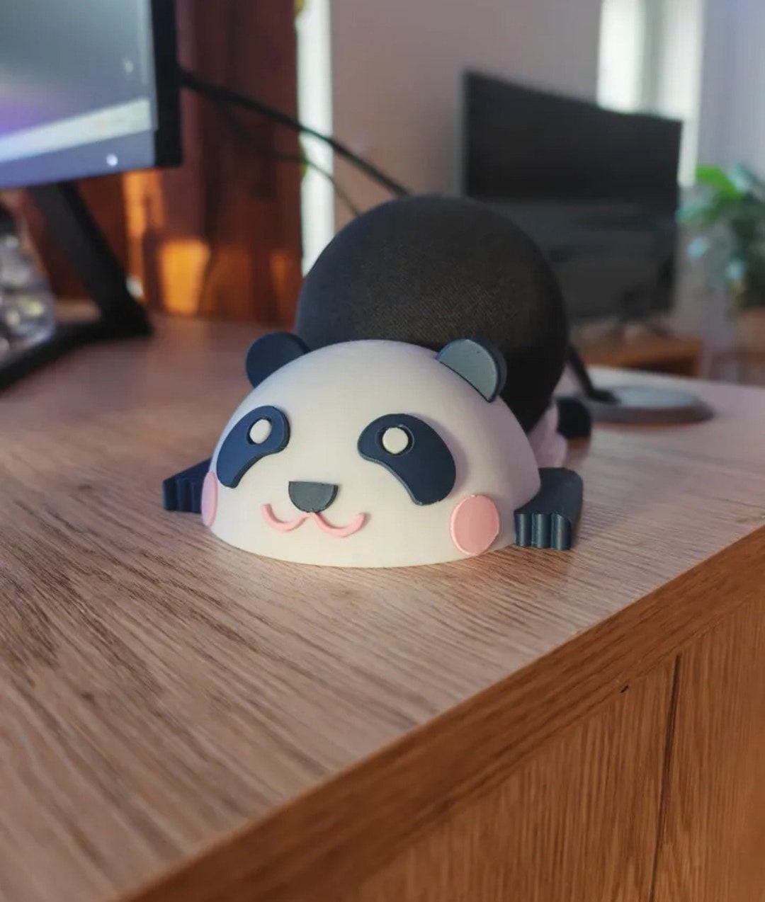 Cute Panda Echo Dot 4 Stand - Etsy