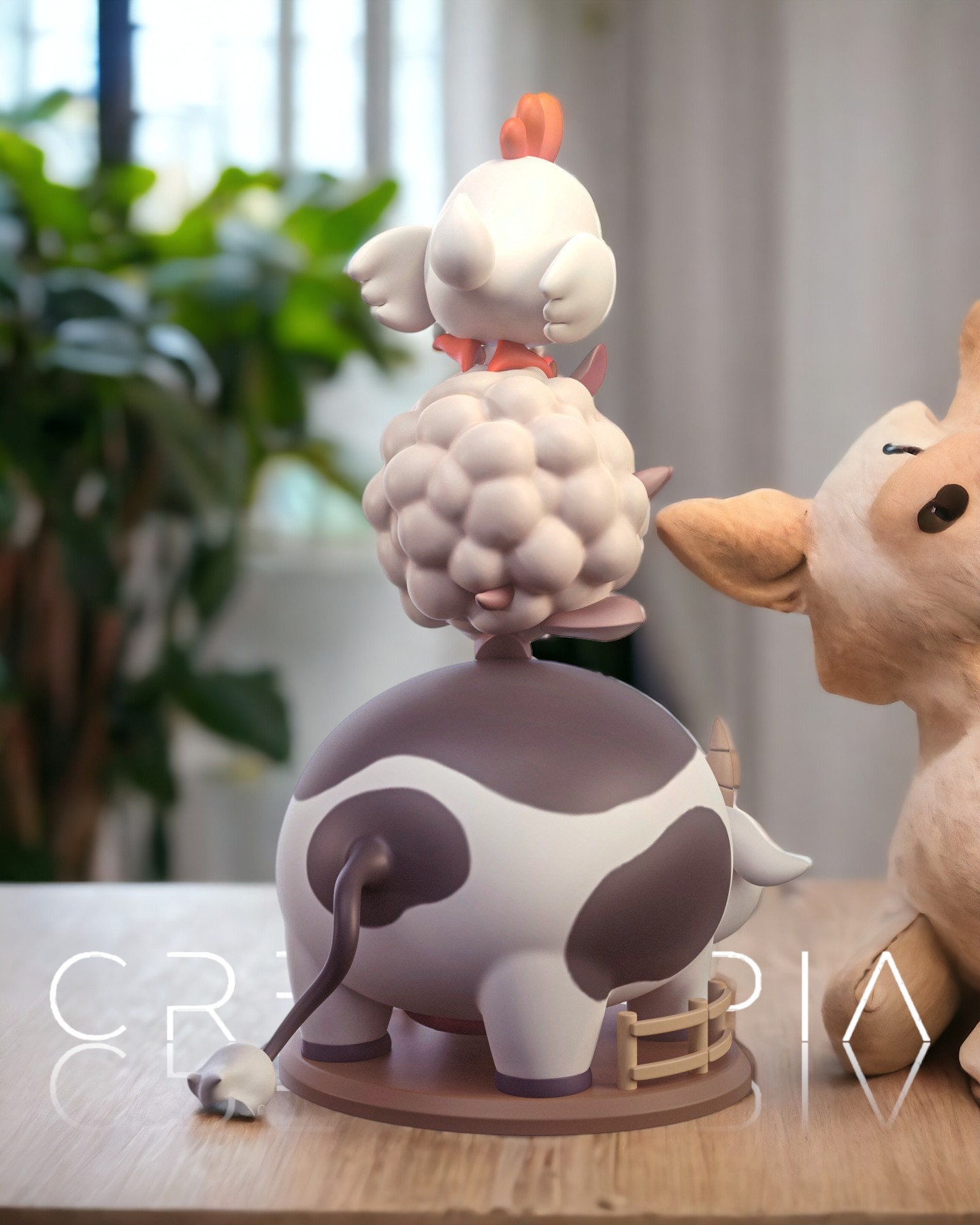 Palworld Figure Palworld Diorama Palworld 3d STL Chikipi Figure Lamball ...