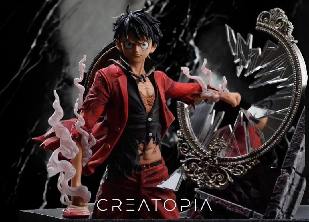 One Piece Luffy Figure 3D Stl Files Monkey D Luffy Diorama 3D Printable ...