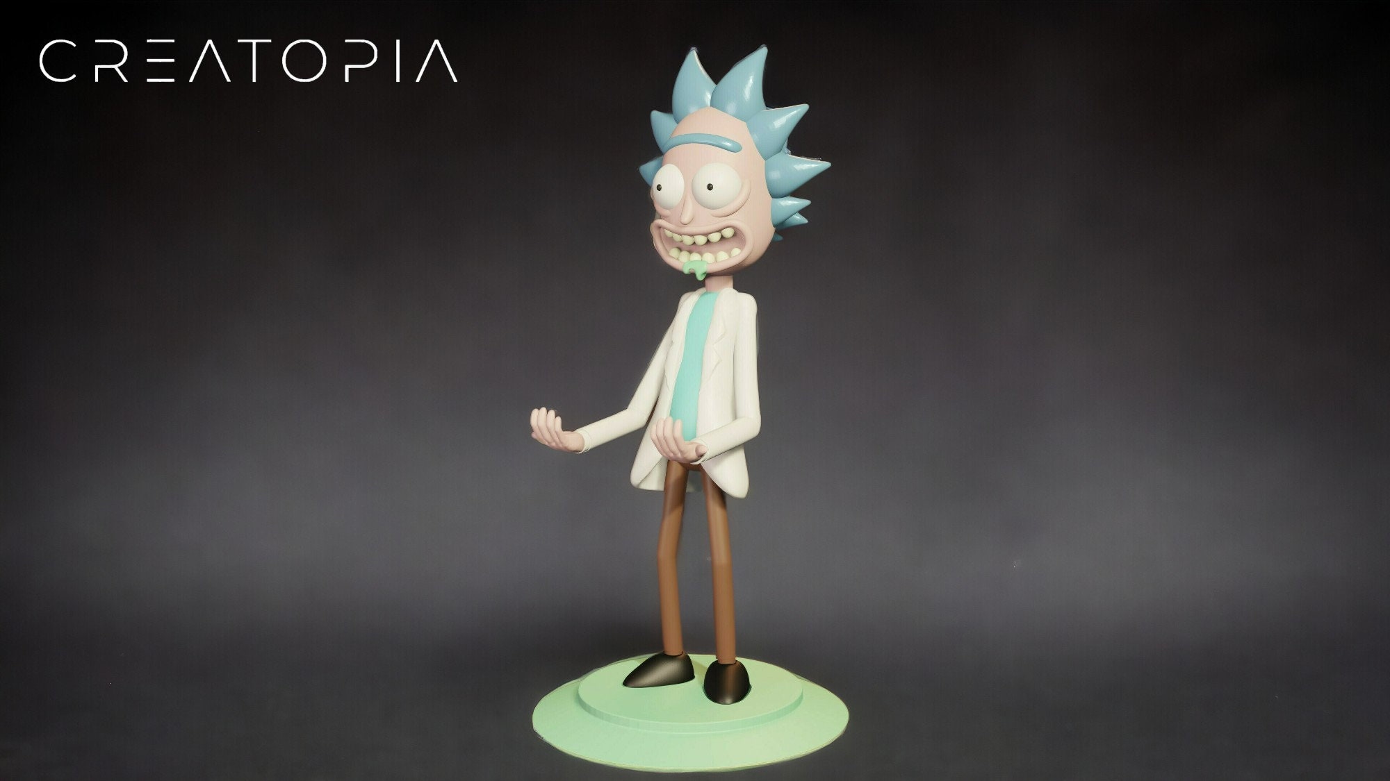 Rick Sanchez Controller Stand 3d Stl Files - Etsy