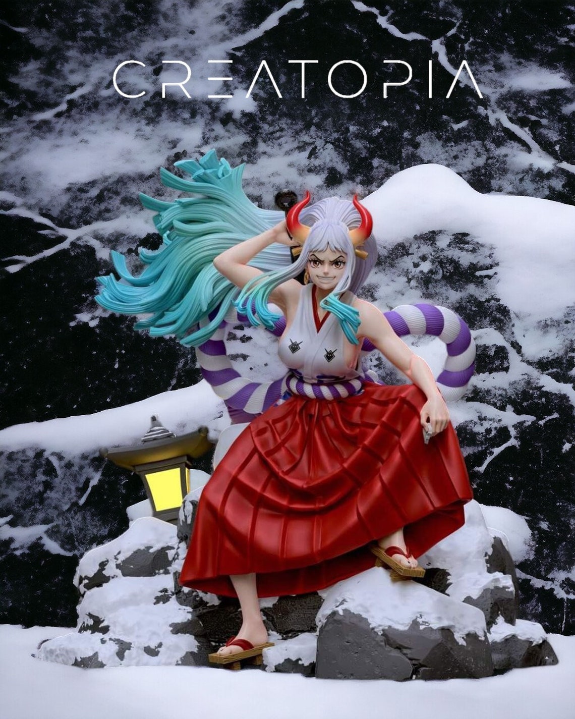 Yamato Figure 3D Printable Stl Files Yamato Diorama Stl Anime Printable ...