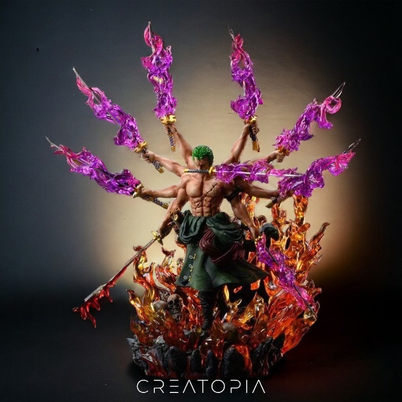 HQ Anime & Manga 3D Printer Stl Files Fan Made R0r0n04 Z0r0 4shur4 ...