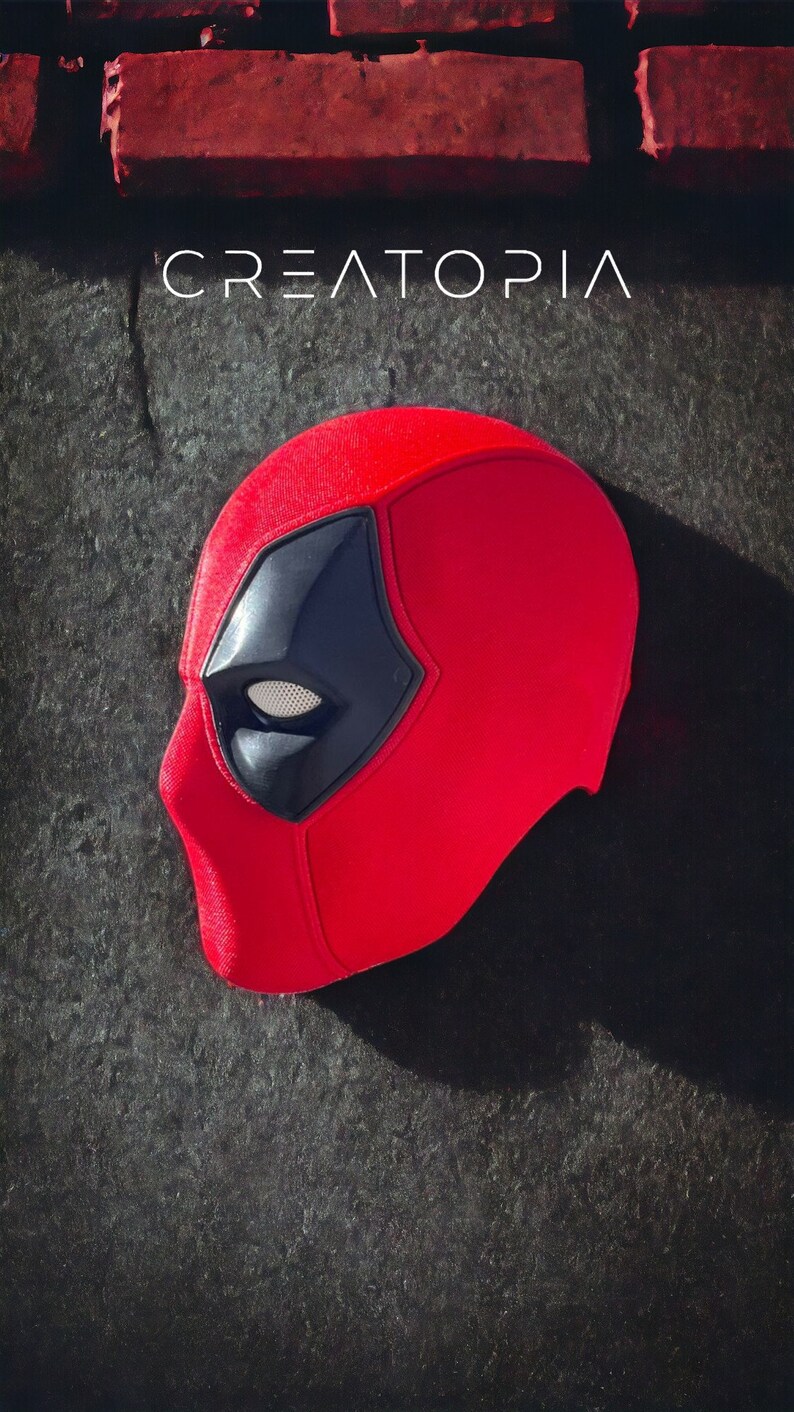 Deadpool Mask 3D Stl Files Deadpool Magnetic Helmet 3D Printable Stl ...
