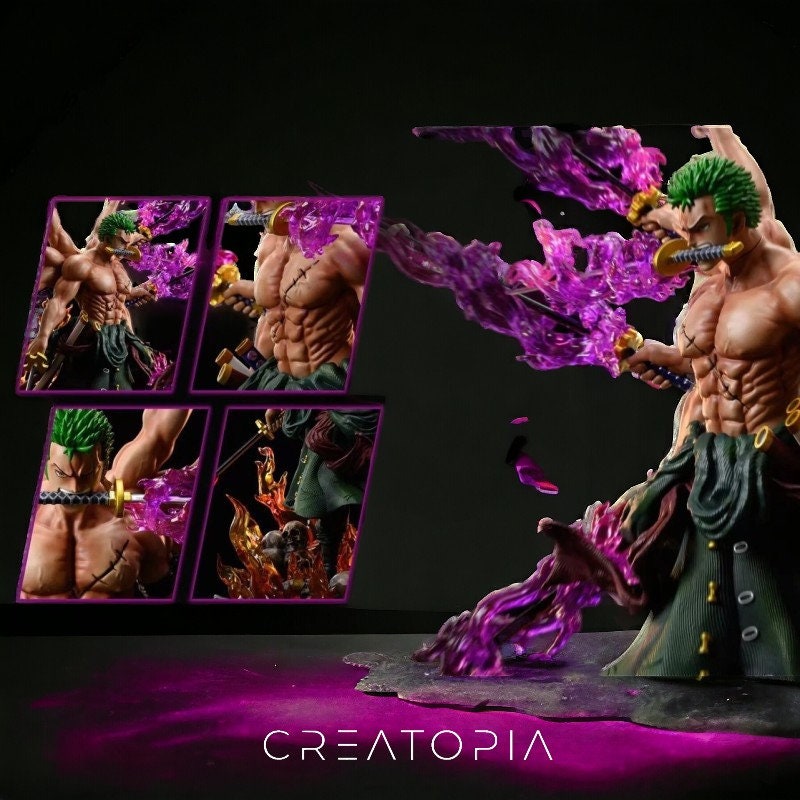 HQ Anime & Manga 3D Printer Stl Files Fan Made R0r0n04 Z0r0 4shur4 ...