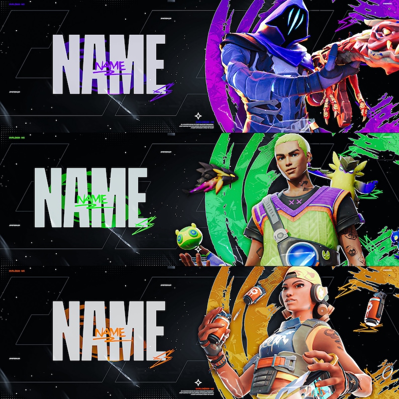 Valorant Banner Template: Easy Edit for Twitch, Twitter, Kick, Facebook ...