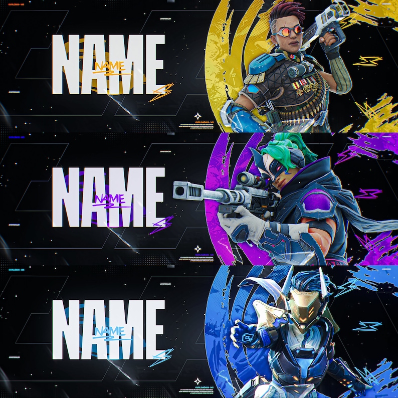 Apex Legends Banner Template: Easy Edit, No Photoshop (digital Download ...
