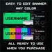 Animated Stream Overlay Full Package | 8 Different Colors | Easy to Use ...
