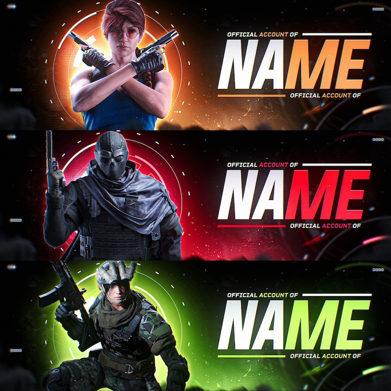 Rainbow Six Siege Banner Template: Social Media (digital Download) - Etsy