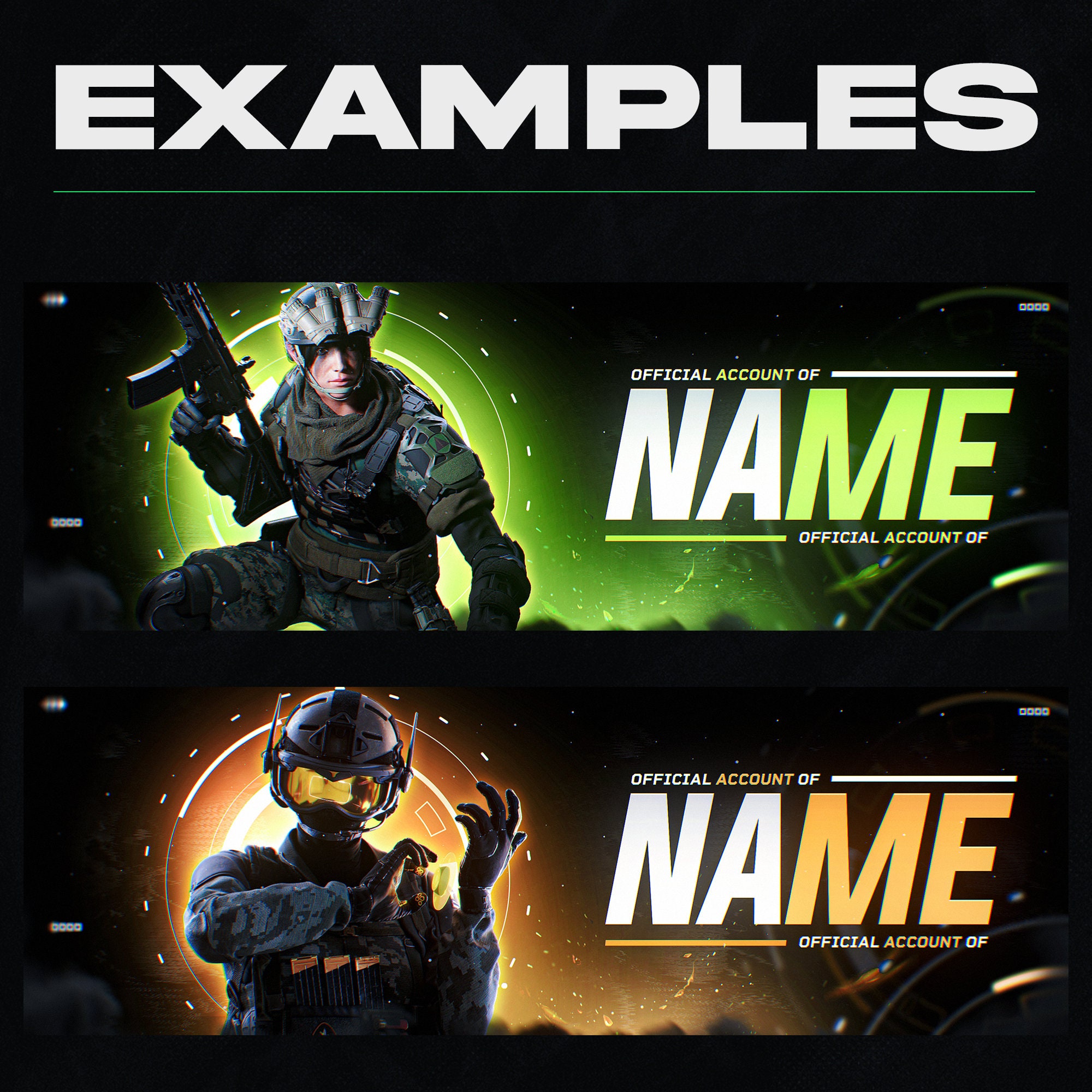 Rainbow Six Siege Banner Template: Social Media (digital Download) - Etsy