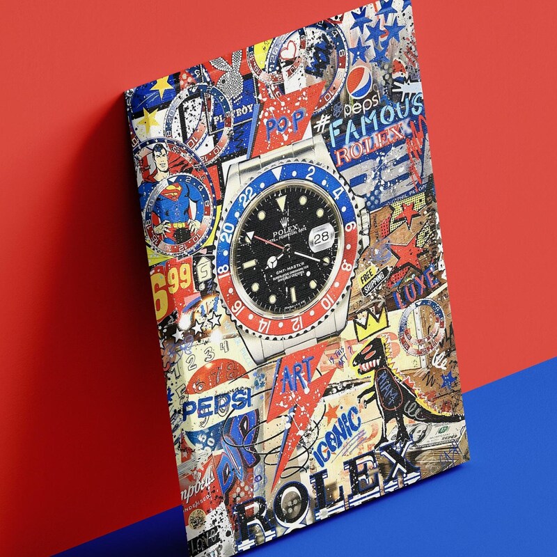 Rolex Wall Art - Etsy