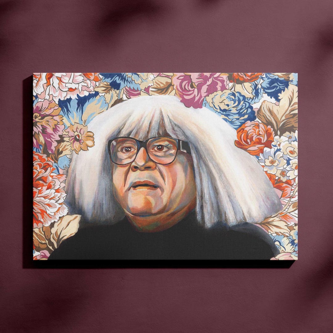 Dear Frank Wall Art, Danny Devito Canvas Artwork, Its Always Sunny in ...