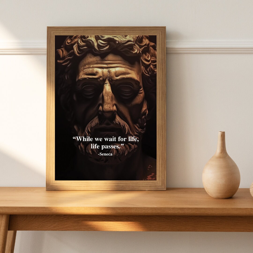 Set of 3 Stoic Quote Wall Art Printables Ancient Stoic Philosophers ...