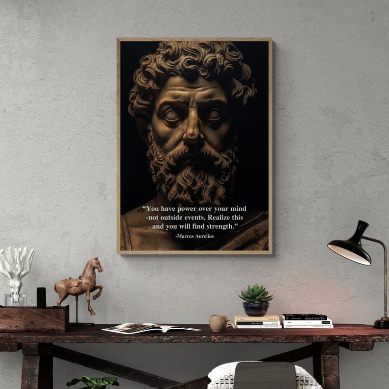Set of 3 Stoic Quote Wall Art Printables - Ancient Stoic Philosophers ...