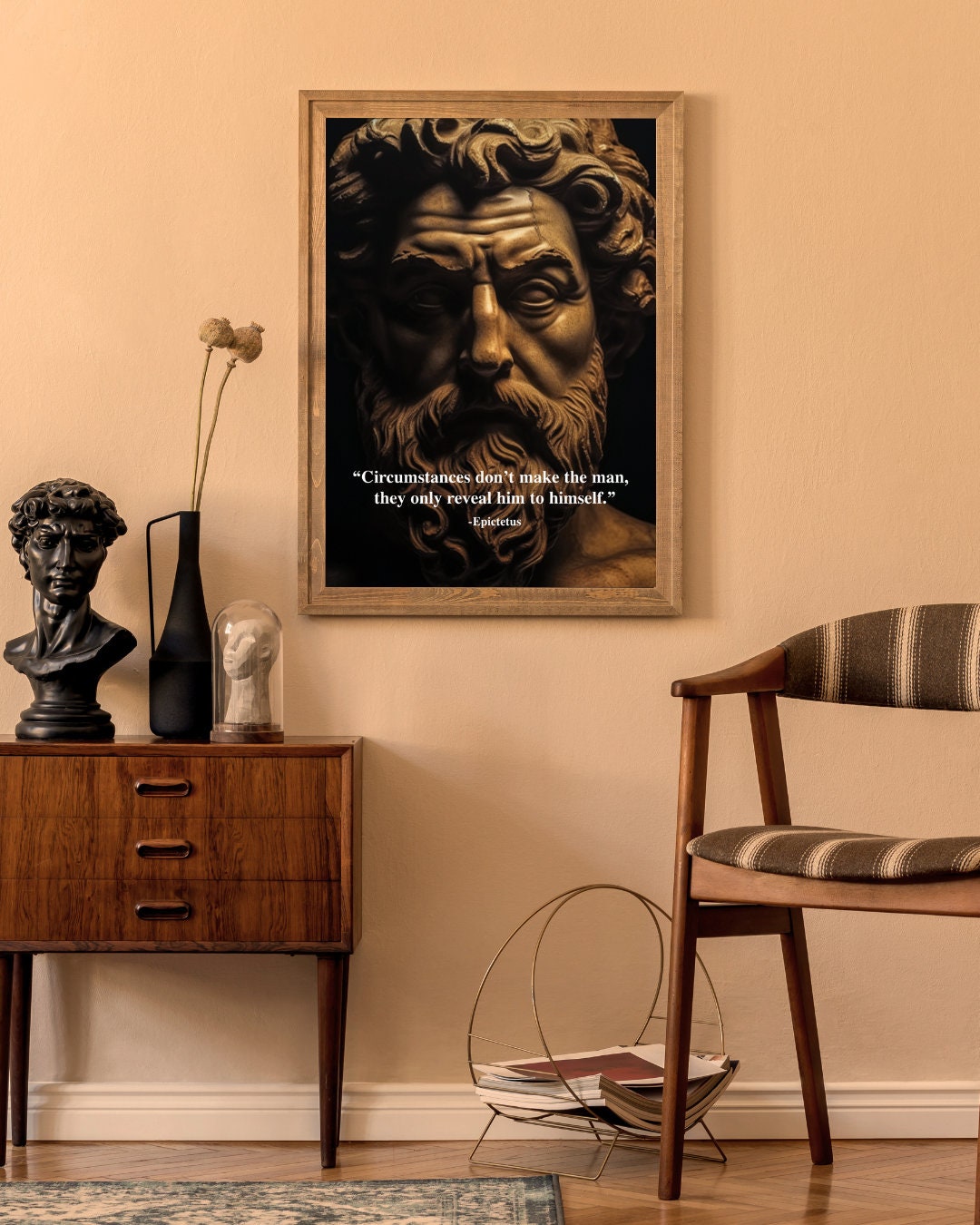 Set of 3 Stoic Quote Wall Art Printables Ancient Stoic Philosophers ...