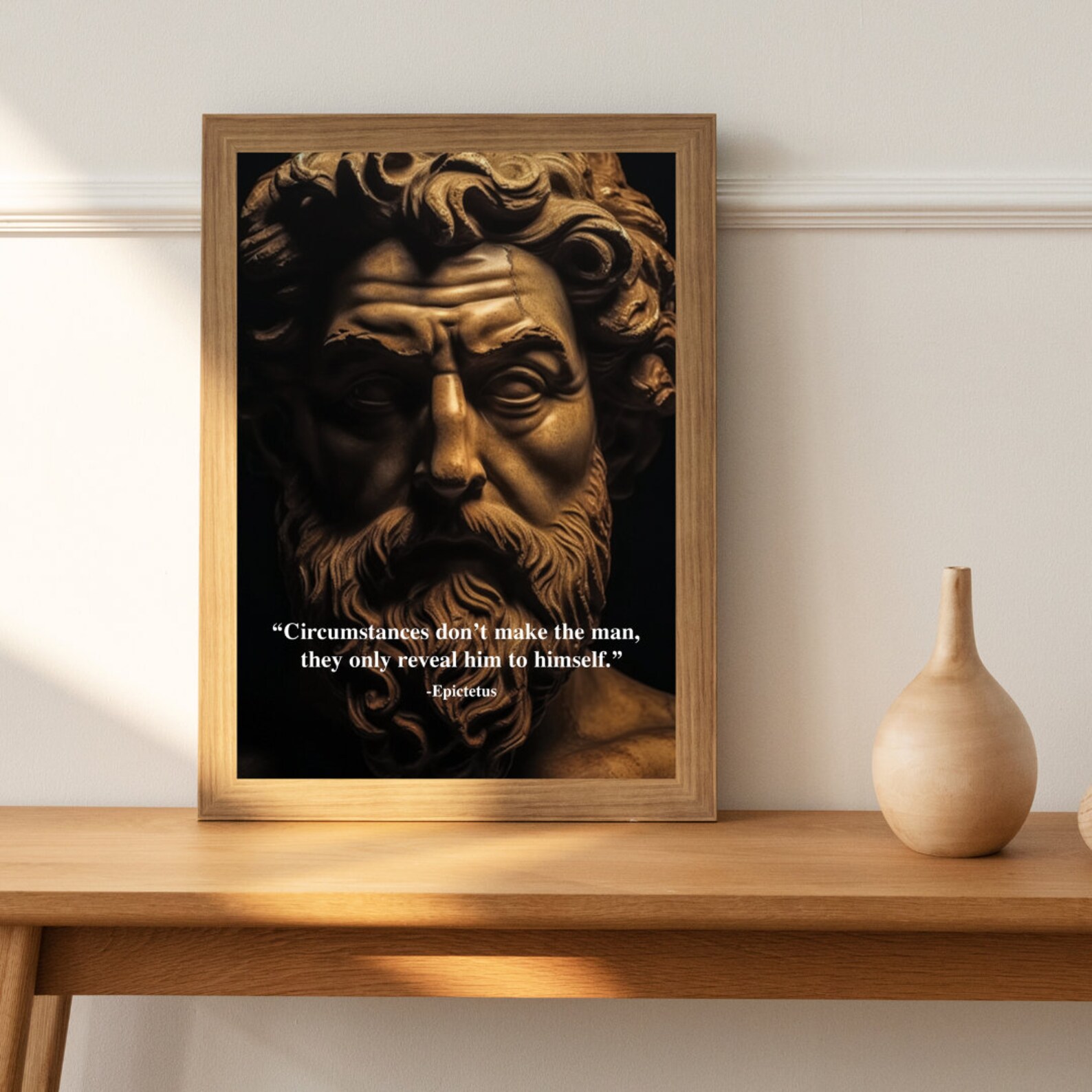 Set of 3 Stoic Quote Wall Art Printables Ancient Stoic Philosophers ...