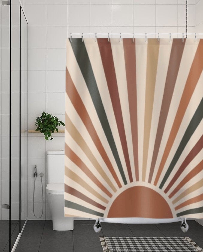 Boho Shower Curtains, Unique Shower Curtains, Custom Photo & Text ...