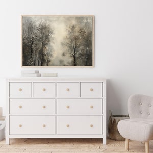 Textured Wall Art Landscape Painting Art for Living Room Digital ...