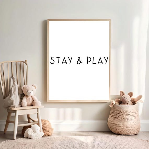 Stay And Play Poster