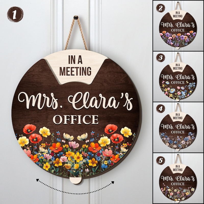 Out of Office Door Sign - Etsy